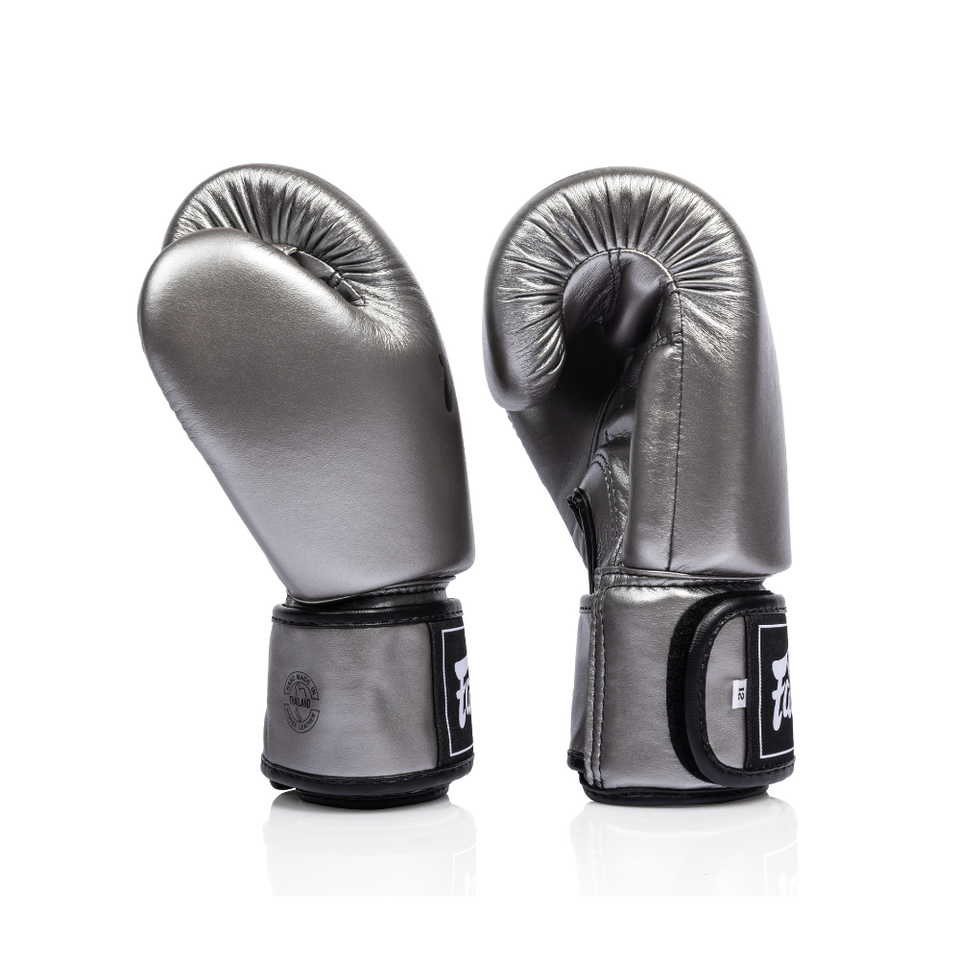 Fairtex BGV1C-PLUS Boxing Gloves - Gun Metallic – Fairtex Europe